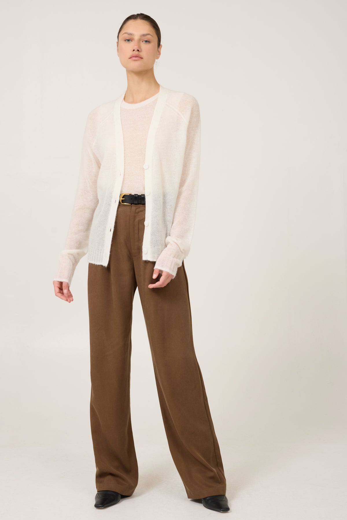 Addison Cardigan - Ivory – One Grey Day